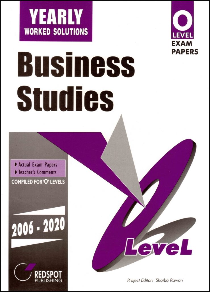 Business Studies O Level (Yearly) - Knowledge Thirst Media
